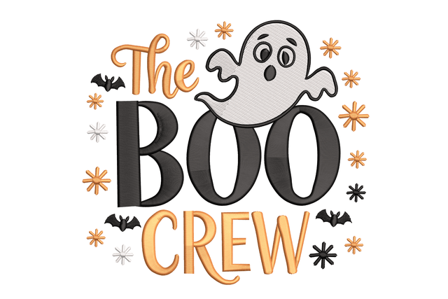 The Boo Crew – Halloween Ghost Machine Embroidery | Embroidize