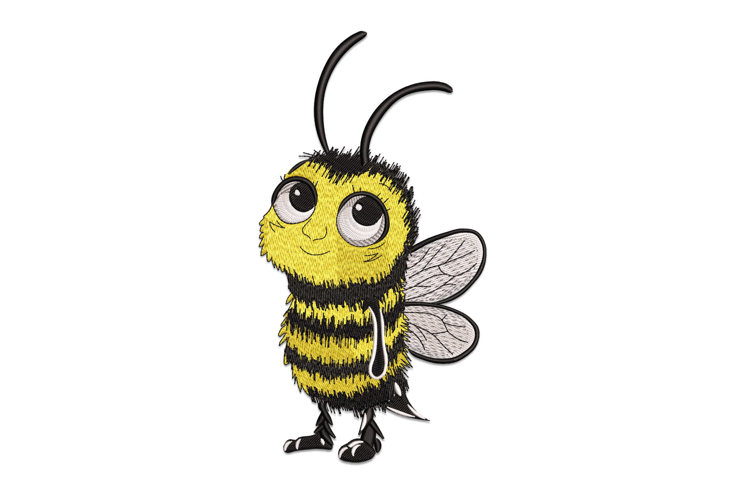 Adorable Bumblebee Friend – Kids Machine Embroidery Design | Embroidize