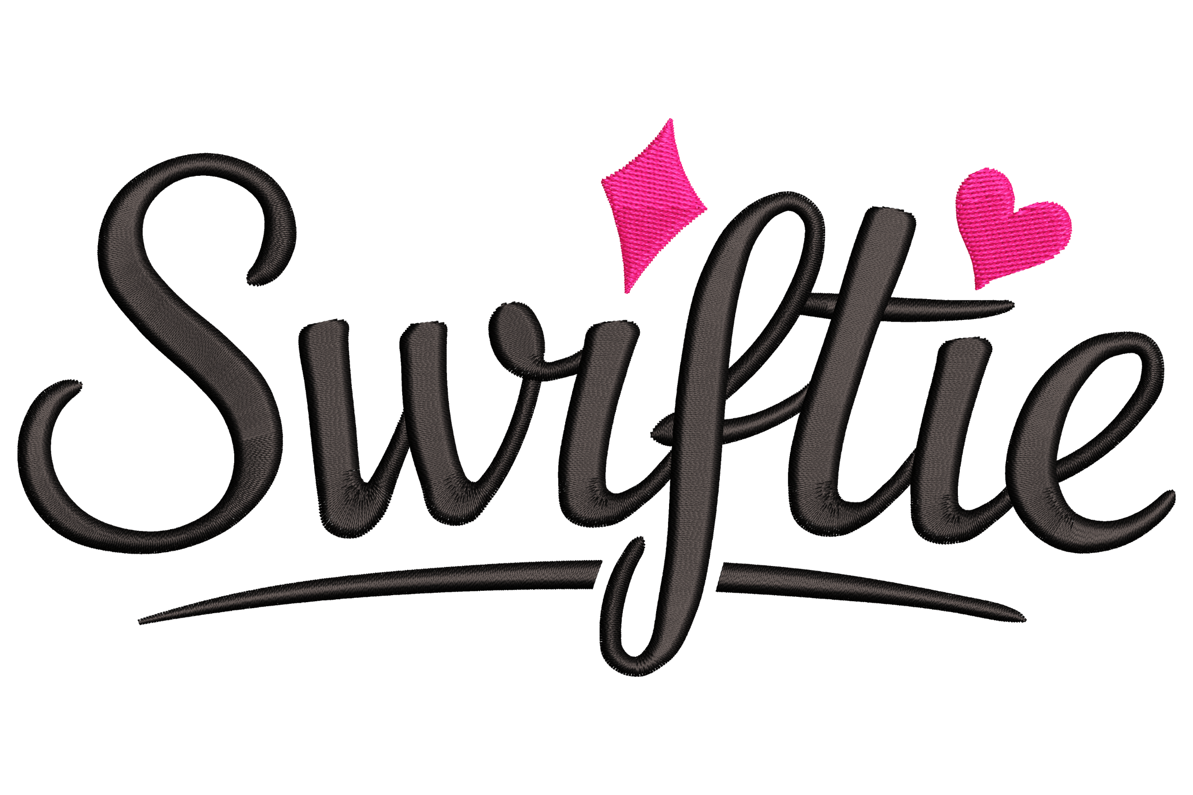 Swiftie Script – Machine Embroidery Design | Embroidize