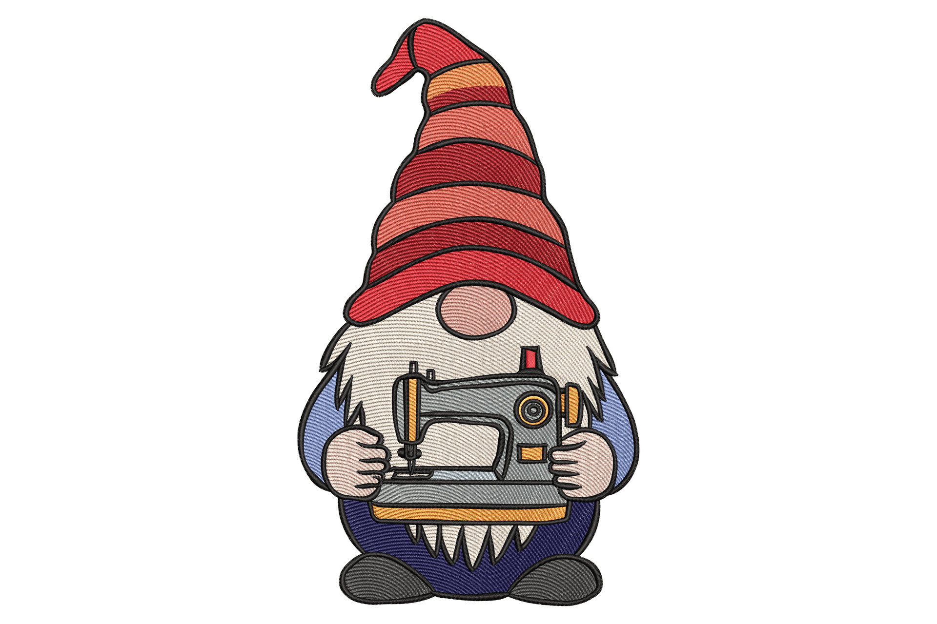 Sewing Gnome – Machine Embroidery Design | Embroidize