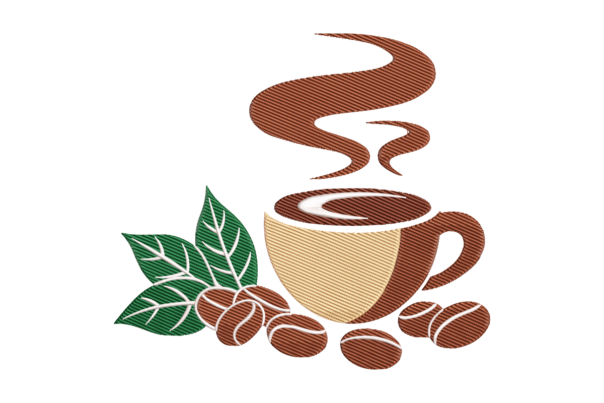 Coffee & Tea Embroidery Designs - Free Machine Embroidery Patterns ...